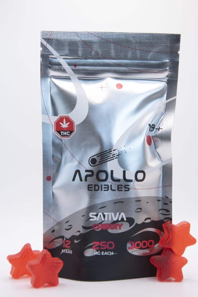 Apollo Gummies – Indica Key Lime/ Fruit Punch 300/500 mg
